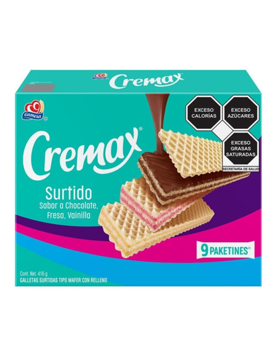 Pack de 12 Galletas Gamesa Cremax Surtidas 416 gr Gamesa 416g | Walmart ...