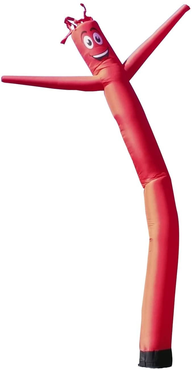 Red 20ft Tall Inflatable Tube Man Air Powered Waving & Dancing Puppet ...