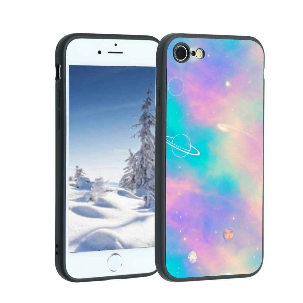 Compatible with iPhone 8 Phone Case, Space-646 Case Silicone Protective ...