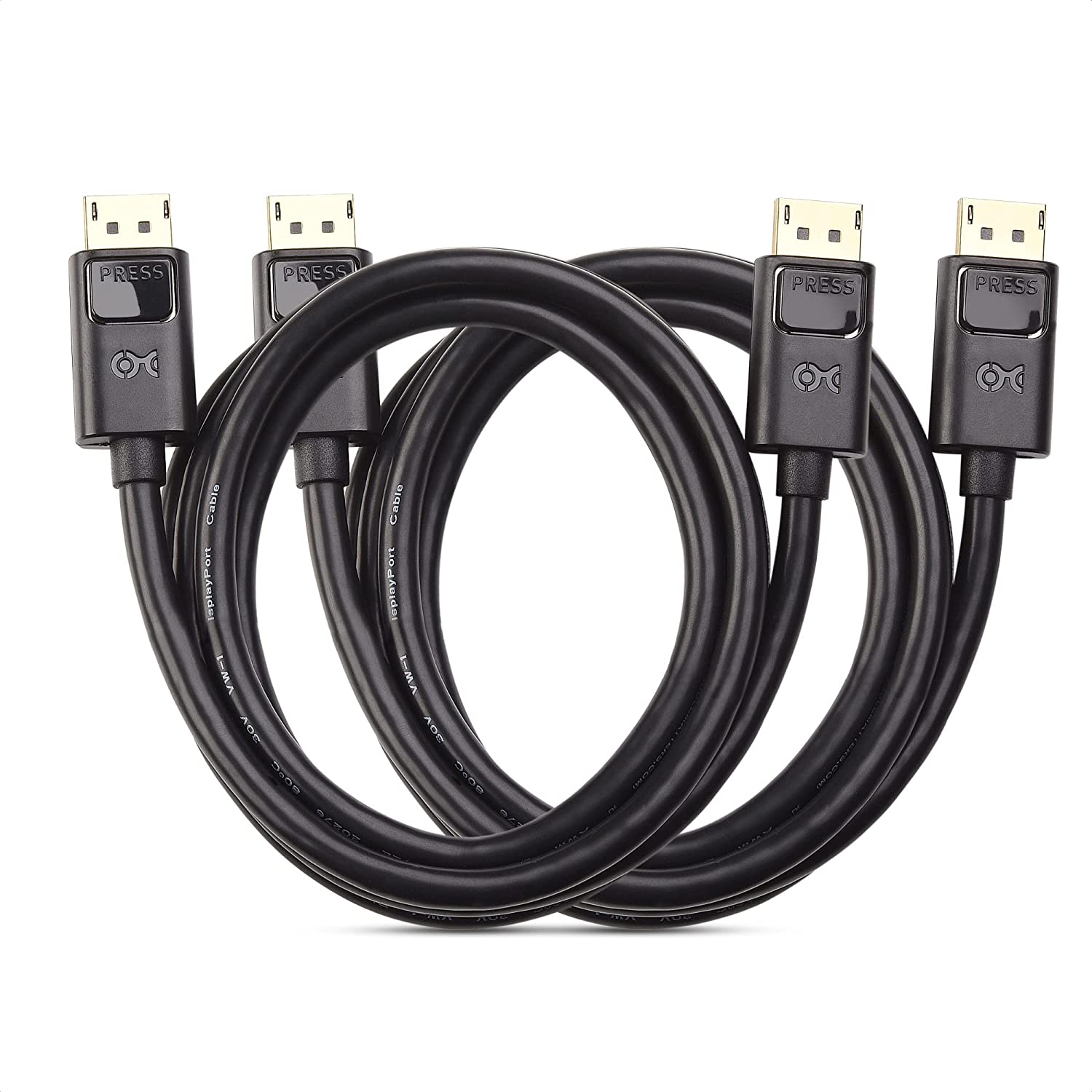 Cable Matters 2-Pack DisplayPort to DisplayPort Cable (DP to DP Cable ...