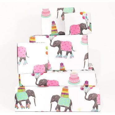 Cartoon Wrapping Paper for TSF6 Kids,4 Sheet Alphabet Train Animal ...