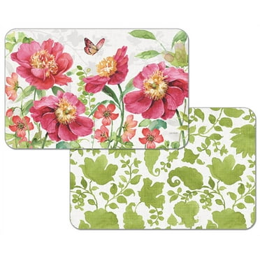 Wipe-Clean Reversible Decofoam Place mats, Ocean View, Set of 2, Made ...