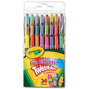 Crayola, CYO523409, Pearl Crayons, 24 / Pack, Multi - Walmart.com