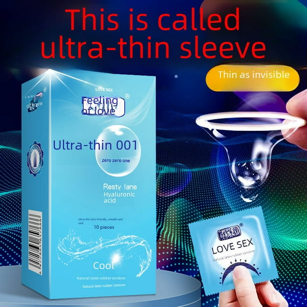 Condón ultrafino Love Feeling con ácido hialurónico 001 Condón ...