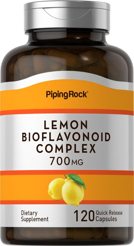 Lemon Bioflavonoid Complex | 700 mg | 120 Capsules | by Piping Rock ...