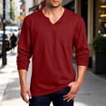 Abomasnow Men's Athletic Shirts Long Sleeve V-Neck Pullover Moisture ...