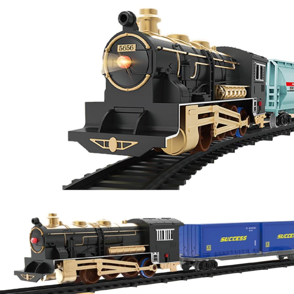 Godderr Baby Toy Train Set for Boy Girl - Tracks Train Toys Lights ...