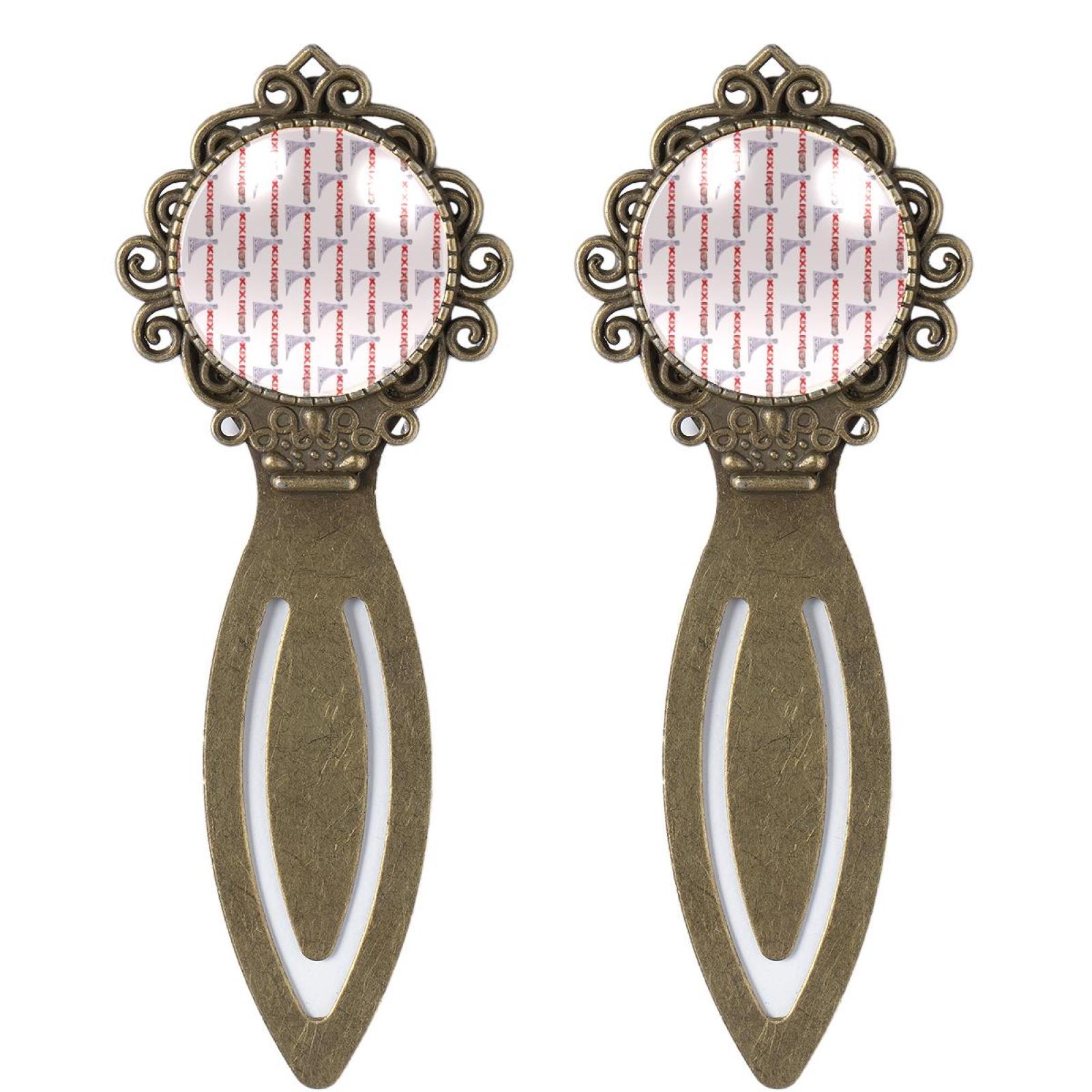 Bookmark Gift Box Set Vintage Bookmarks Page Holder with Crystal Glass ...