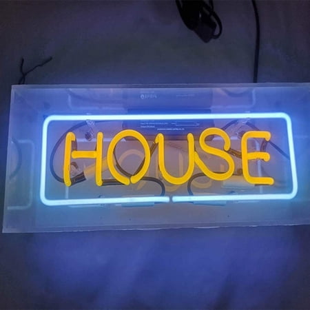 SAYDY LED Neon Sign, Acrylic Box Neon, Neon Light Box, LED Light Wall ...
