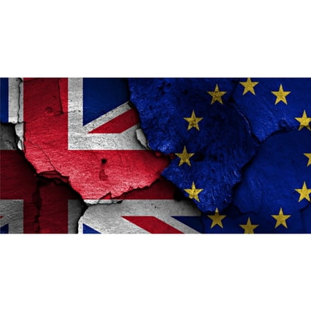 Brexit Fractured Flag Photo license Plate | Walmart Canada