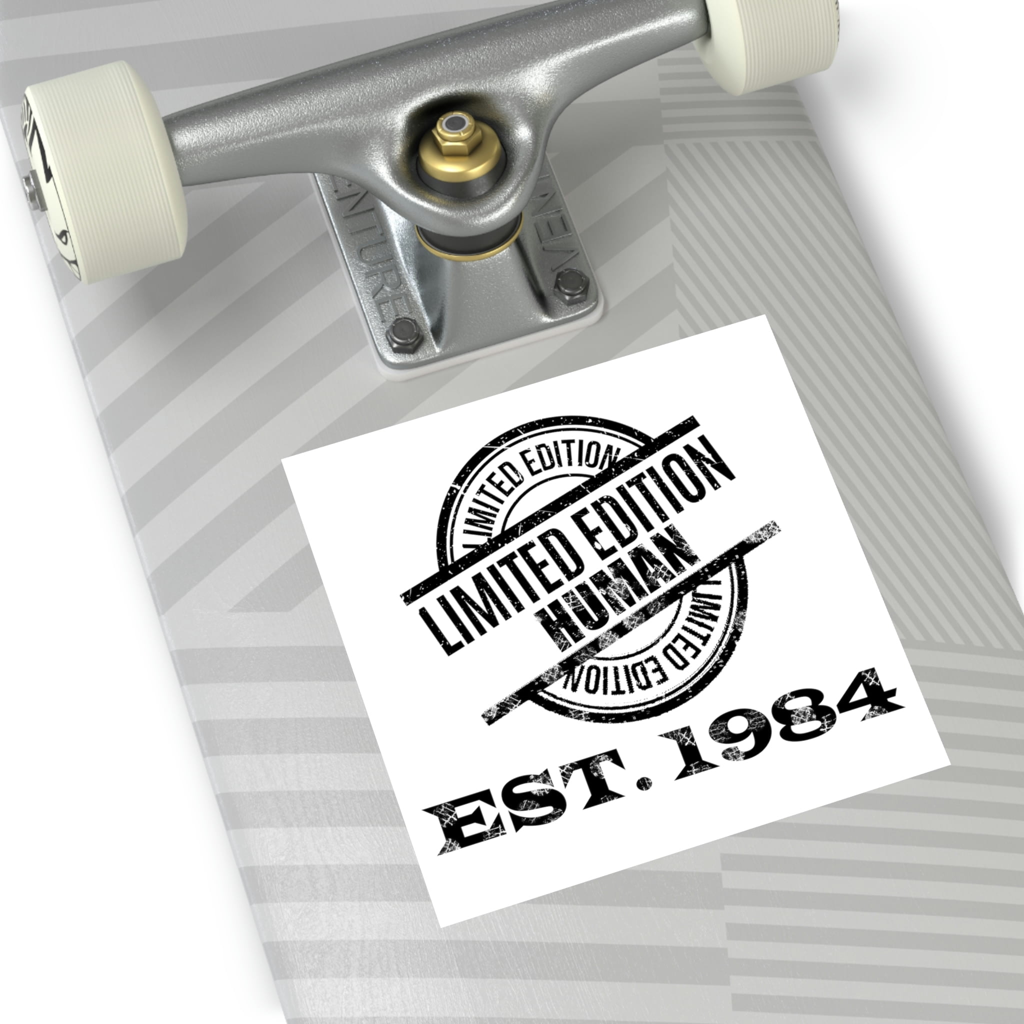 Limited Edition Human Birth Year Square Vinyl Stickers - Walmart.com