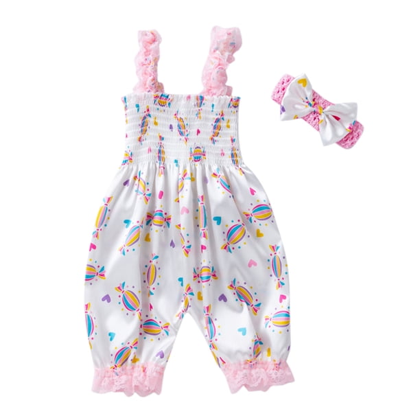 5 Month Old Baby Girl Clothes 12 Month Romper Girl Ruffle Girls ...