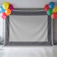 Black Retro Greek Key Backdrop for Photography,Fabric Photo Background ...
