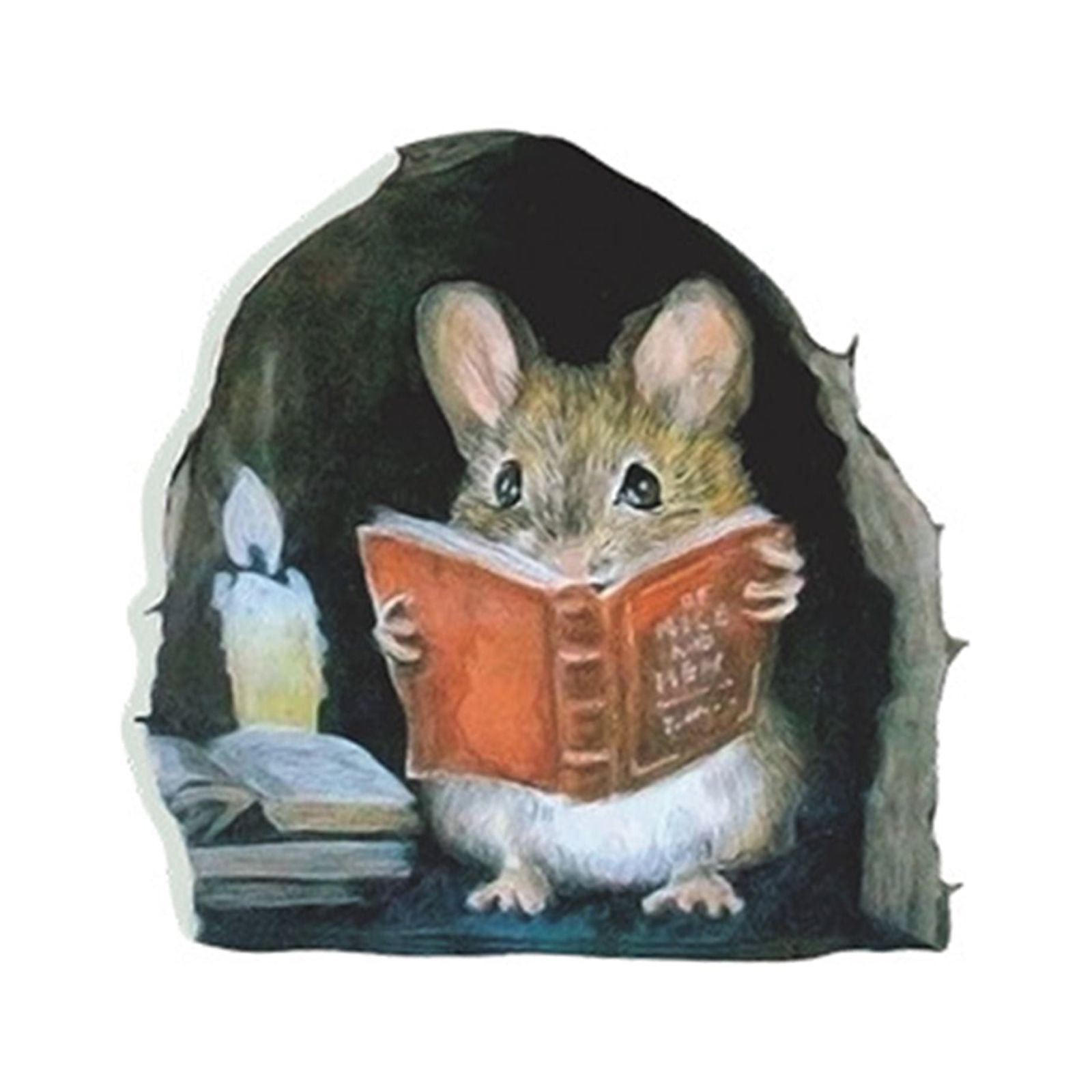 Click here for Zaqw Cartoon Cute Candlelight Reading Mice Stick M... prices