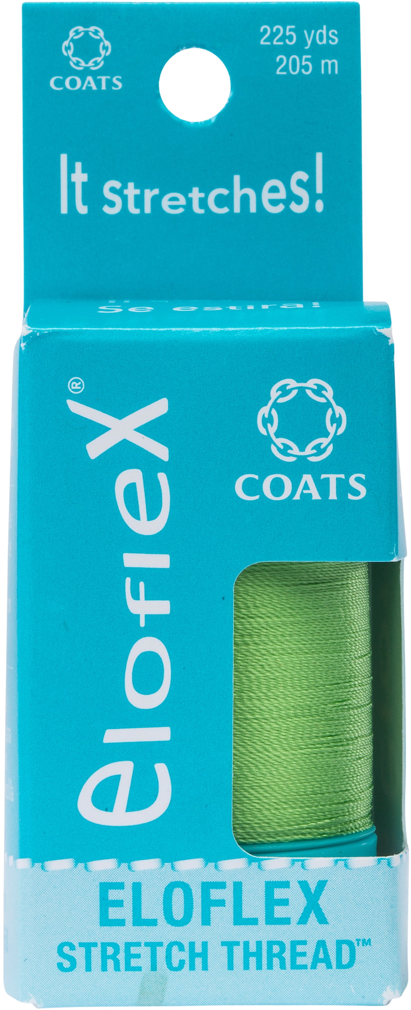 Coats Eloflex Stretch Thread 225Yd Box-Lime | Walmart Canada
