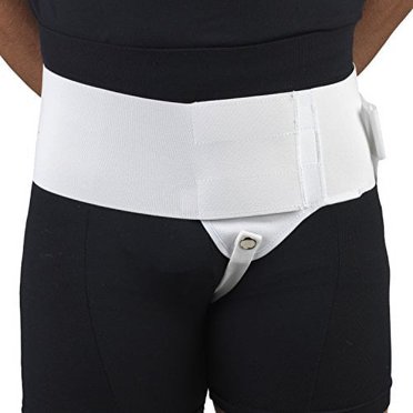 OTC Single Hernia Truss, Right Side, Grey, Large - Walmart.com
