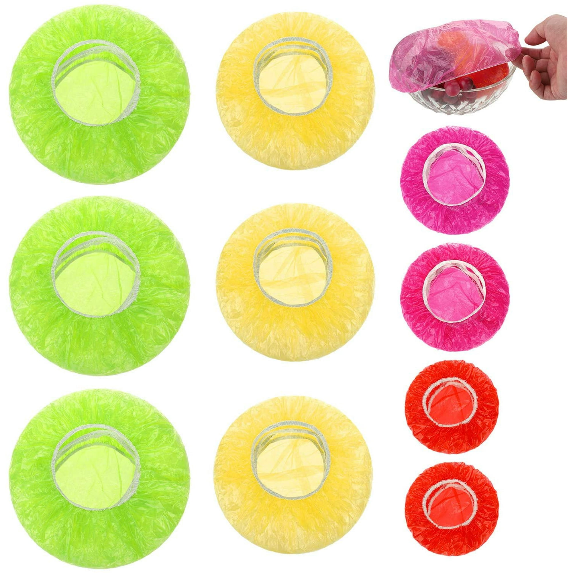 Click here for Starrism 100 Pieces Elastic Food Covers Colorful R... prices