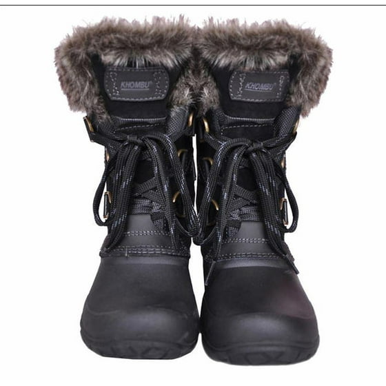 Khombu - Khombu Women's The Slope Winter snow Boots BLACK (9) - Walmart.com
