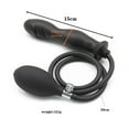 Sex Toy Inflatable Dildo Silicone Expand Inflatable Anal Plug Soft