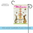 Toland Home Garden Easter Bunny Topiary Spring Easter Flag Double Sided ...