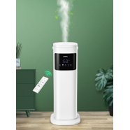 AIRCARE 831000 Space-Saver Evaporative Humidifier, White, 2700 sq. ft ...
