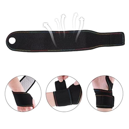 2 Pieces Adjustable Wristband Hand Wrist Support Wrist Support Weight ...