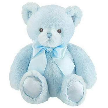 "Bearington Snuggle Infant Toy - Baby's First Teddy Bear, Blue Plush ...