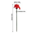 Kna Screw In Tent Stakes Steel Spiral Ground For Camping Tents Canopies ...
