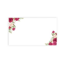 Koyal Wholesale Wild Flowers Place Cards for Wedding Party Tables ...