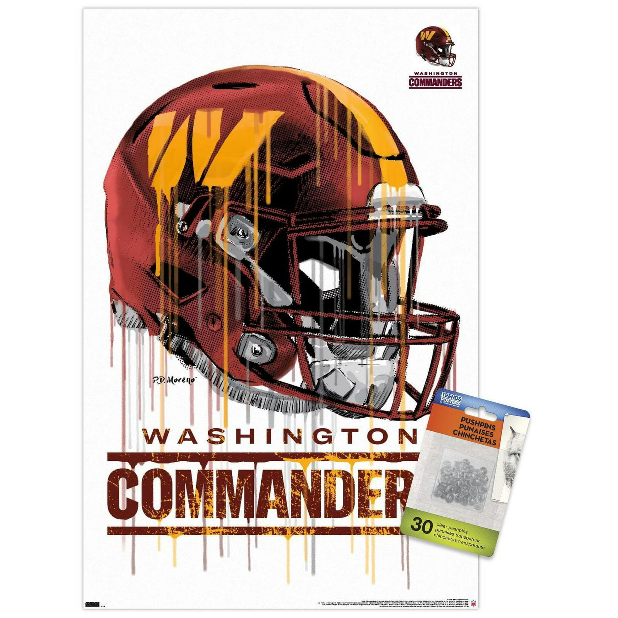 Click here for Trends International Nfl Washington Commanders - D... prices