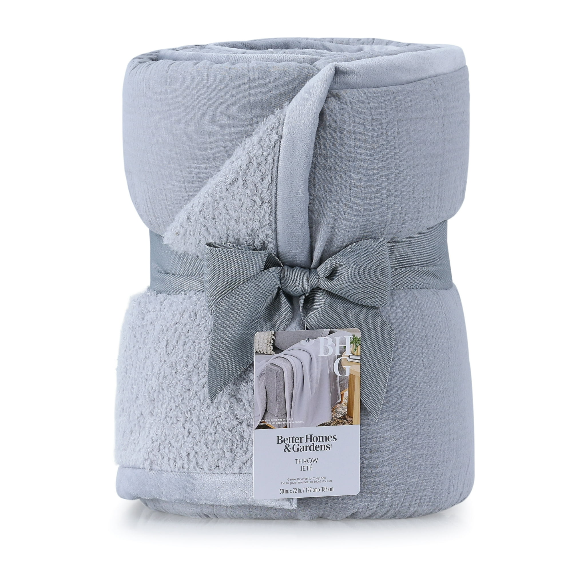 Click here for Better Homes & Gardens Gauze Reverse To Cozy Knit... prices