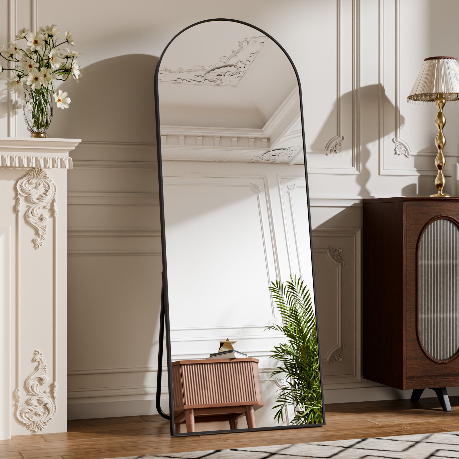 Click here for Beautypeak 21X56.1 Arched Full Length Mirror Stand... prices