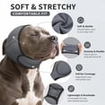 Silent wuffs for Dogs, Adjustable Dog Ear Muffs Noise Protection, Soft ...