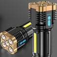 Taclight Flashlight Super Bright Led FLASHLIGHT Torch Tactical USB ...