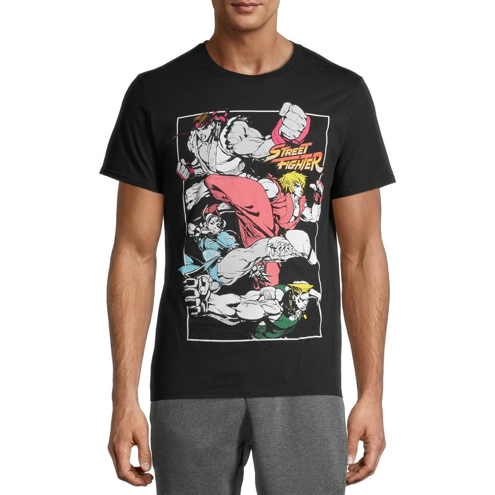 Street Fighter - Street Fighter Cast Action Shots Men's and Big Men's ...