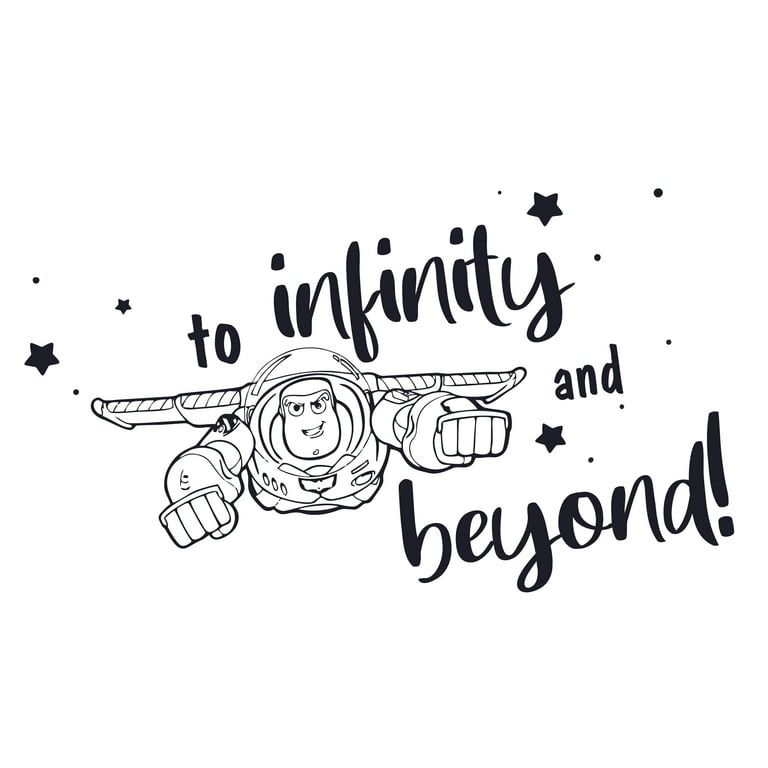 I Love You To Infinity And Beyond Sign