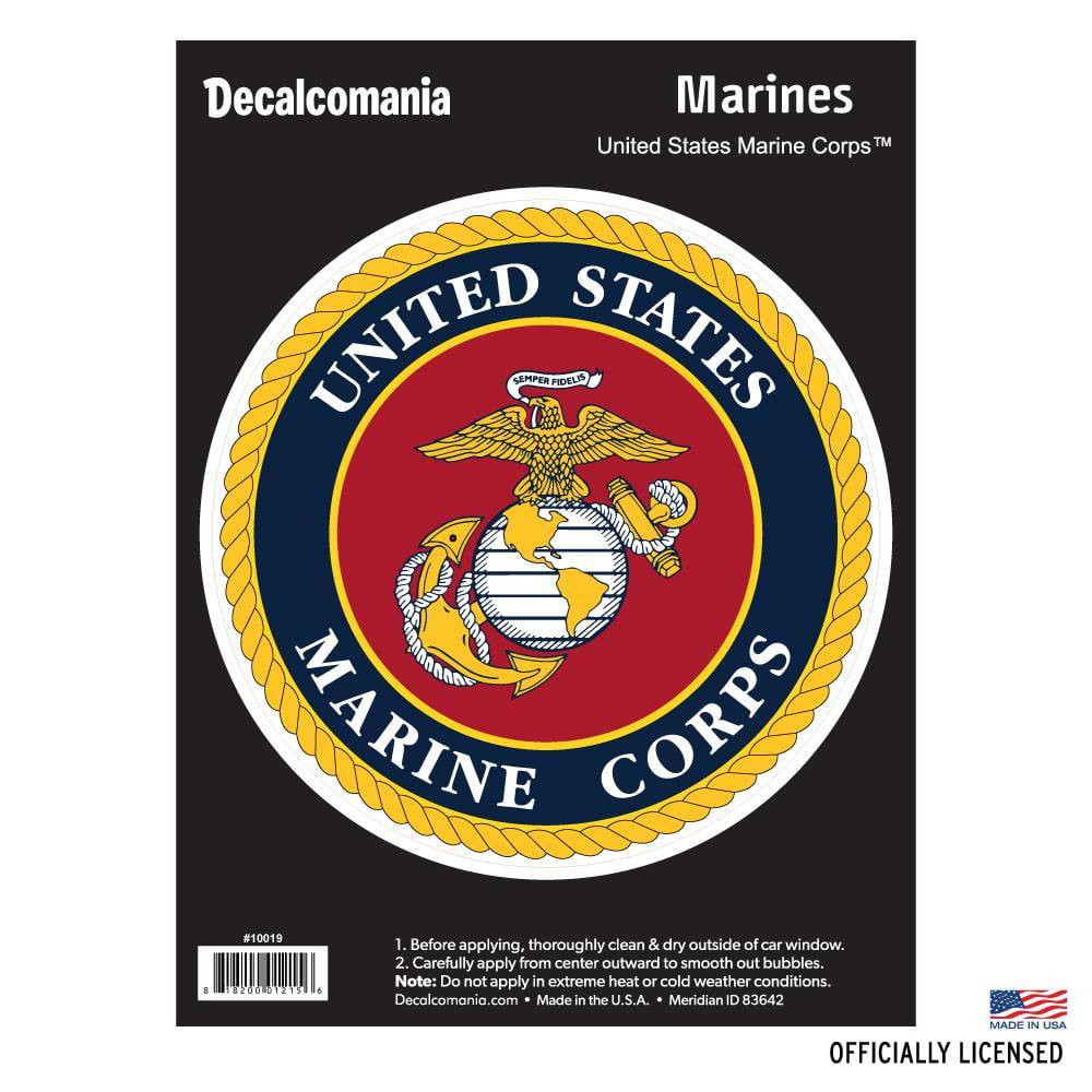 Marine Corps Car Decal Large 5 5 Usmc Vinyl Decal For Car Window