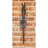 Dungeon Dragon Head Scepter Orb Torch Color Changing LED With Wall ...