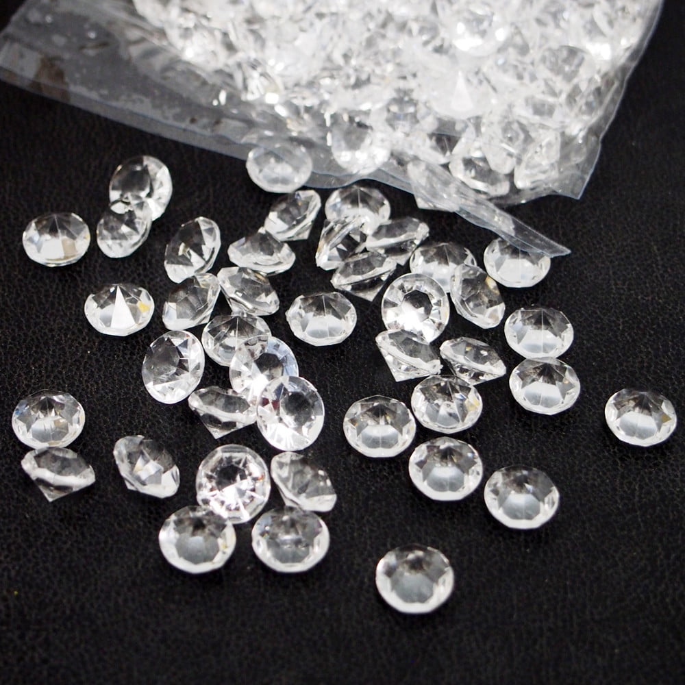 Acrylic Gemstone Diamonds, 12mm, 400-piePiecece - Walmart.com - Walmart.com