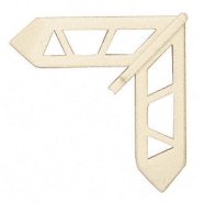 5/16 in. x 7/8 in. Metal Miter Screen Frame Corners (20-pack) - Walmart.com