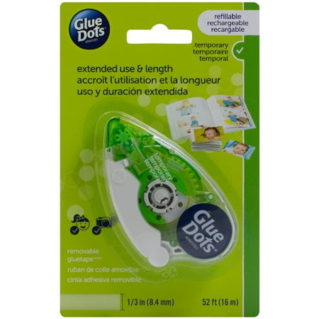 Glue Dots Tape Runner-Removable .333"X52' | Walmart Canada