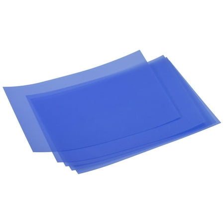 Uxcell Shrink Plastic Sheet, 20cm x 14.5cm x 0.3mm Sanded Shrink Films ...