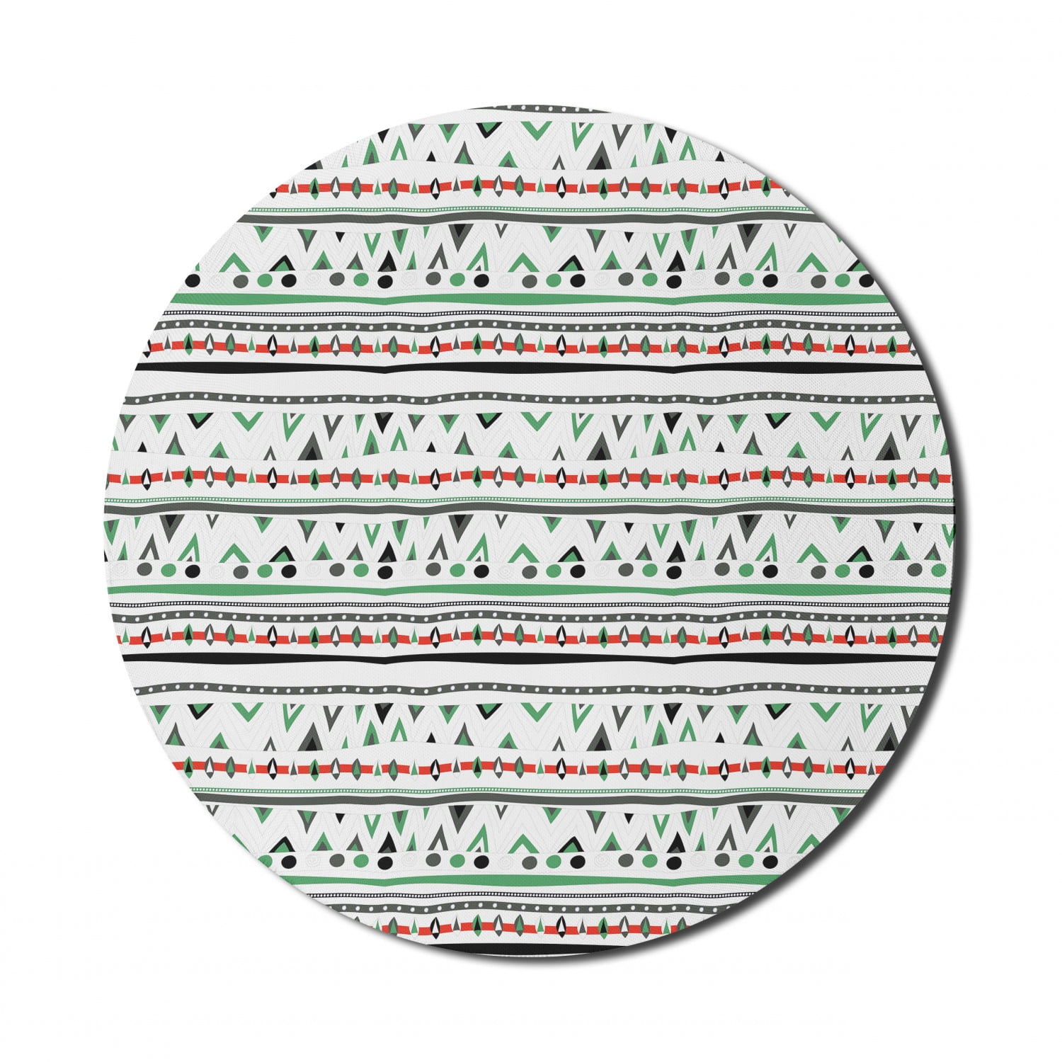 Tribal Mouse Pad for Computers, Style Traditional Aztec Pattern Old ...