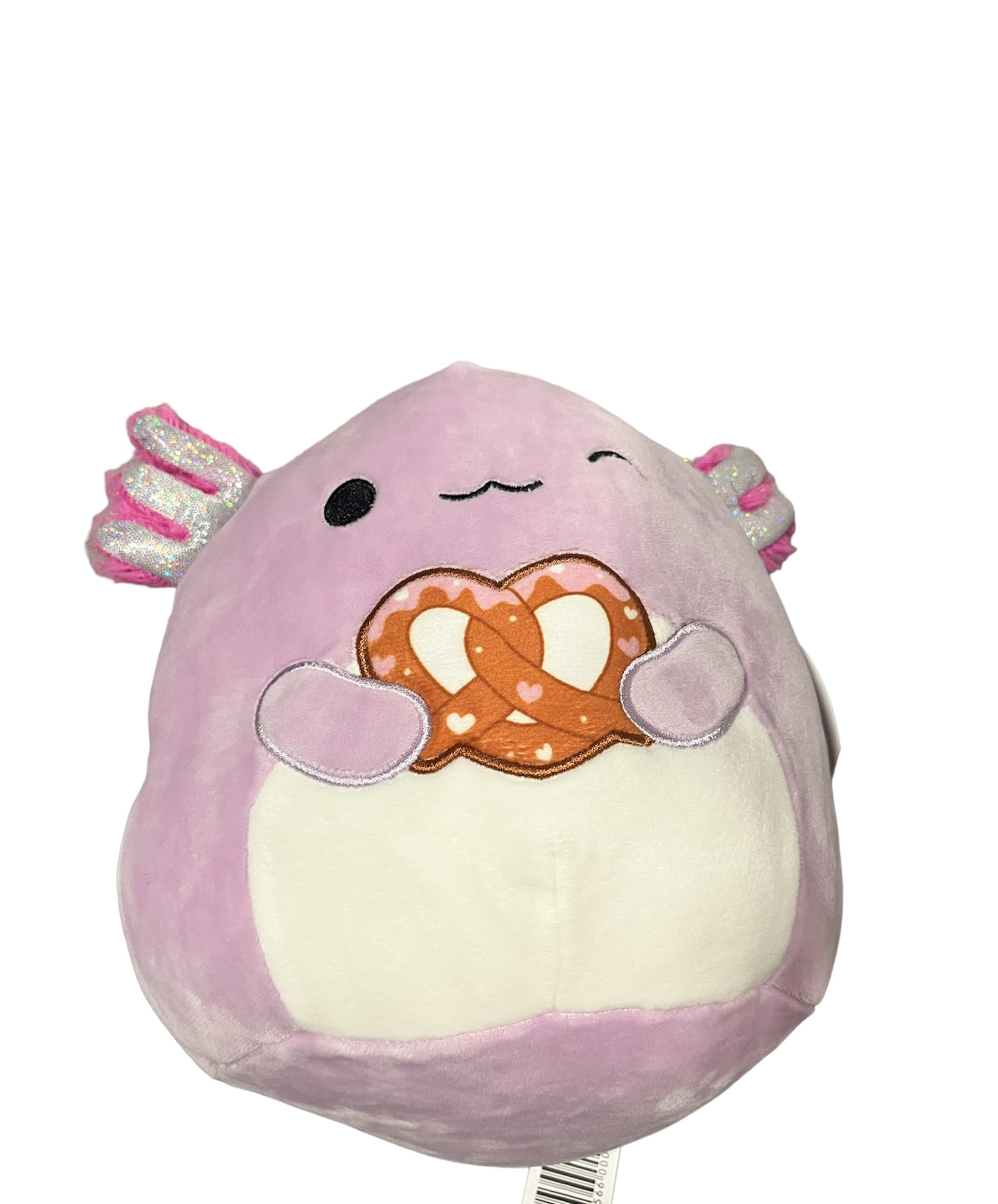 Official Kellytoys Squishmallow 8 Inch Monica the Axoltl Holding a ...