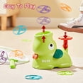 Flying Disc Launcher Outdoor Toys, Stomp Flying Disc Launcher for Kids ...
