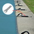 Poolzilla 10 Pack Safety Cover Stainless Steel Springs - Universal Fit ...