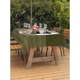 Circle Oil Word Rectangle Outdoor Tablecloth with Umbrella Hole ...