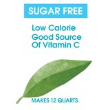 Great Value Sugar-Free Lemonade Drink Mix Powder, 0.53 oz, 6 Count ...