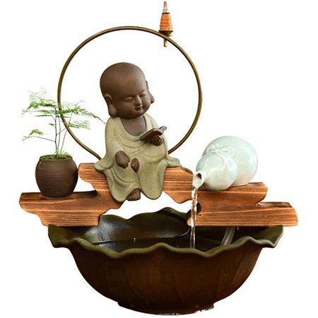 HSD Decorative Fountain Backflow Censer Tower Holder Ceramic Decorative ...