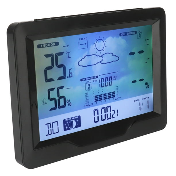 Weather Display Clock,Weather Clock with Temperature Weather Clock ...